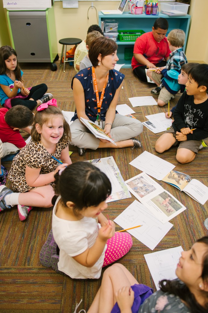 Teacher Reading To Class