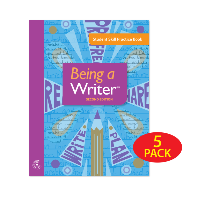 Being a Writer, 2nd Edition Student Skill Practice Book, Grade 1 (pack ...