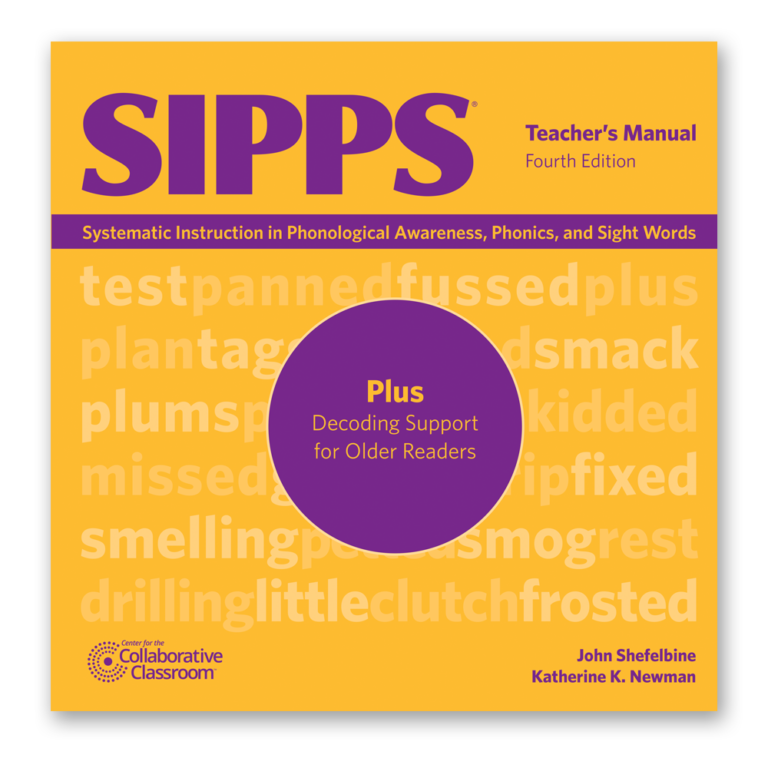 SIPPS Plus, 4th Edition Teacher's Manual - Collaborative Classroom