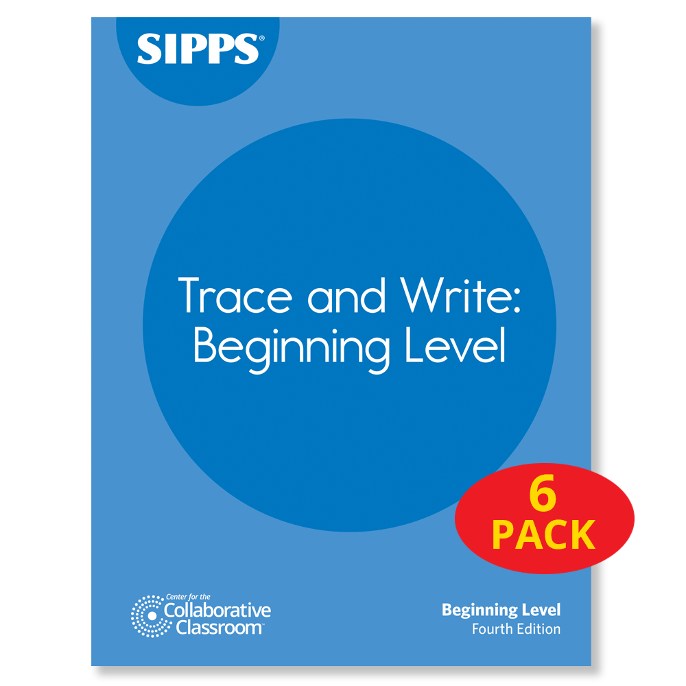 SIPPS Beginning Level, 4th Edition Trace and Write (pack of 6 ...