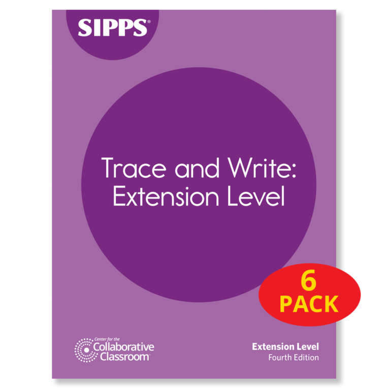 SIPPS Extension Level, 4th Edition Trace and Write (pack of 6 ...