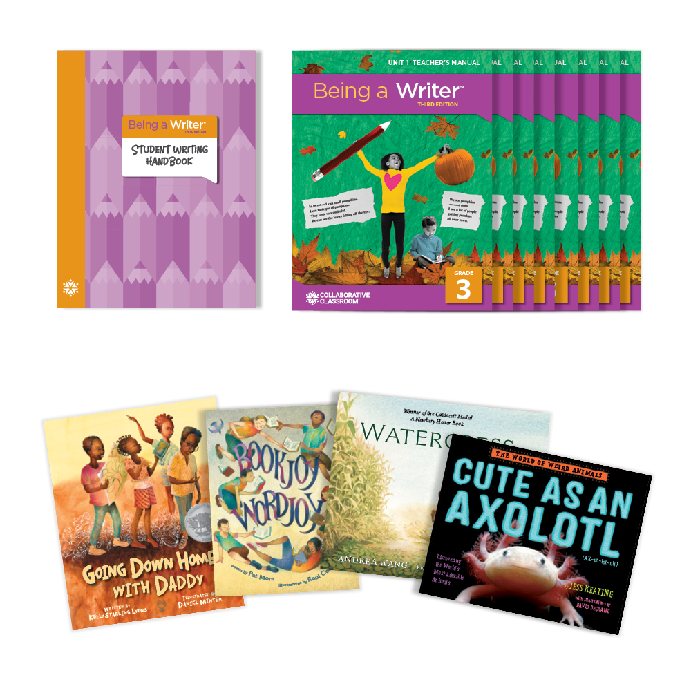 Being a Writer, 3rd Edition Classroom Package, Grade 3 - Collaborative ...
