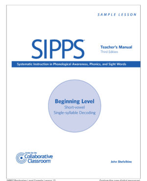 SIPPS Samples | Center for the Collaborative Classroom